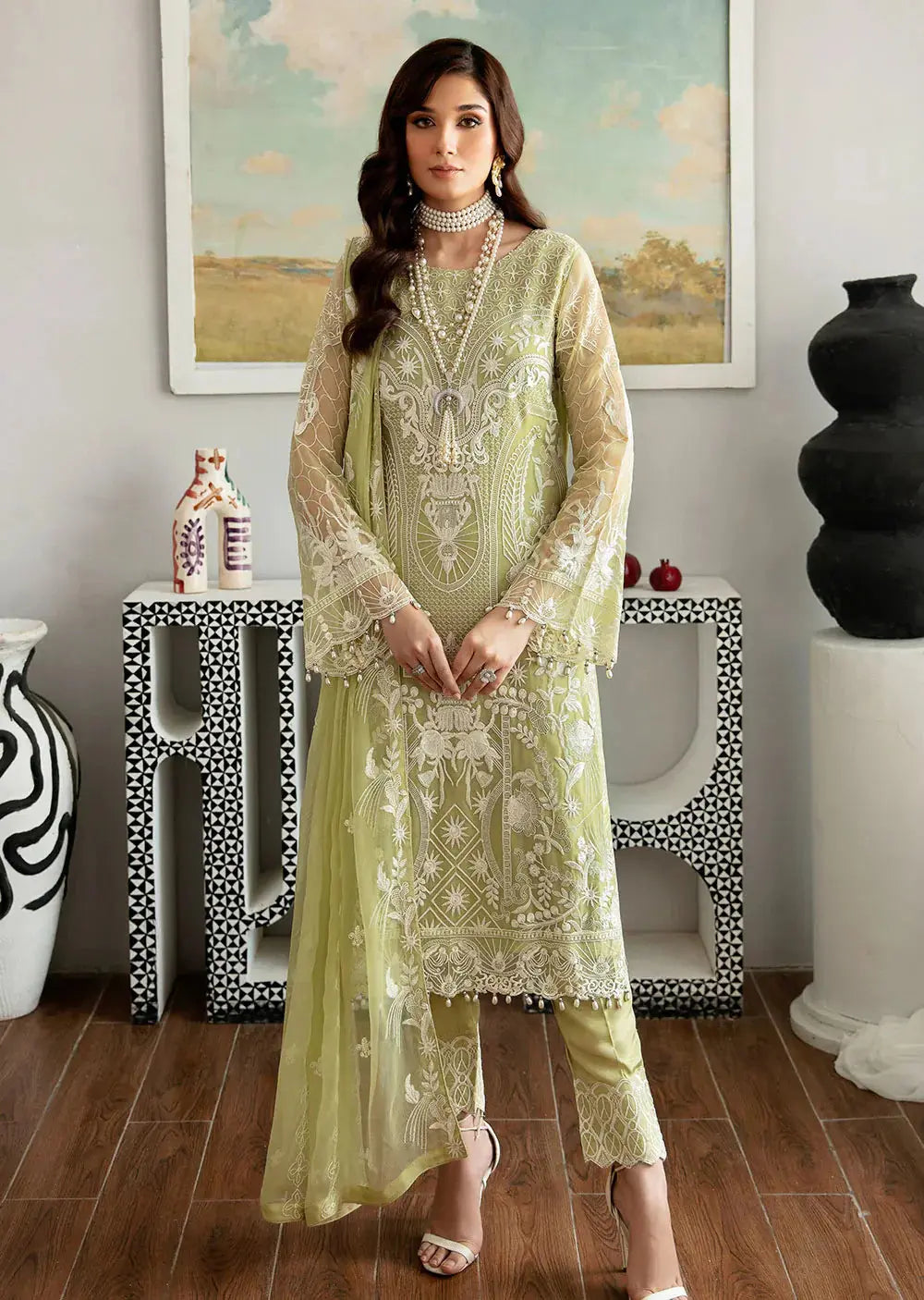 RAMSHA | Rangoon Vol 11 Ready To Wear | D1105 - HIRA TEXTILES